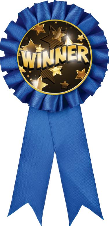printable winner rosette