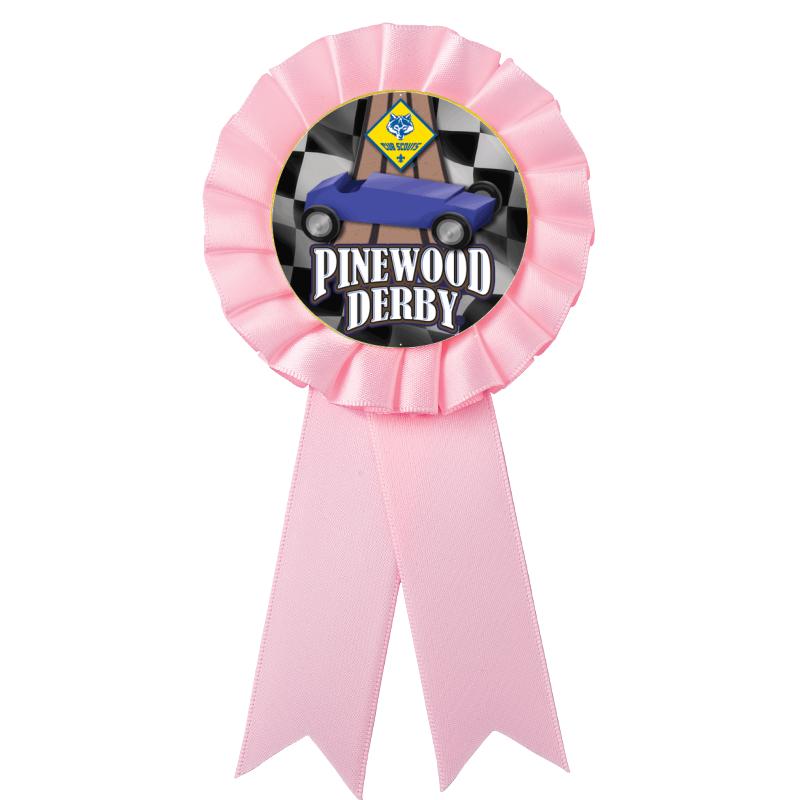 Pinewood Derby Ribbons - Crown Awards
