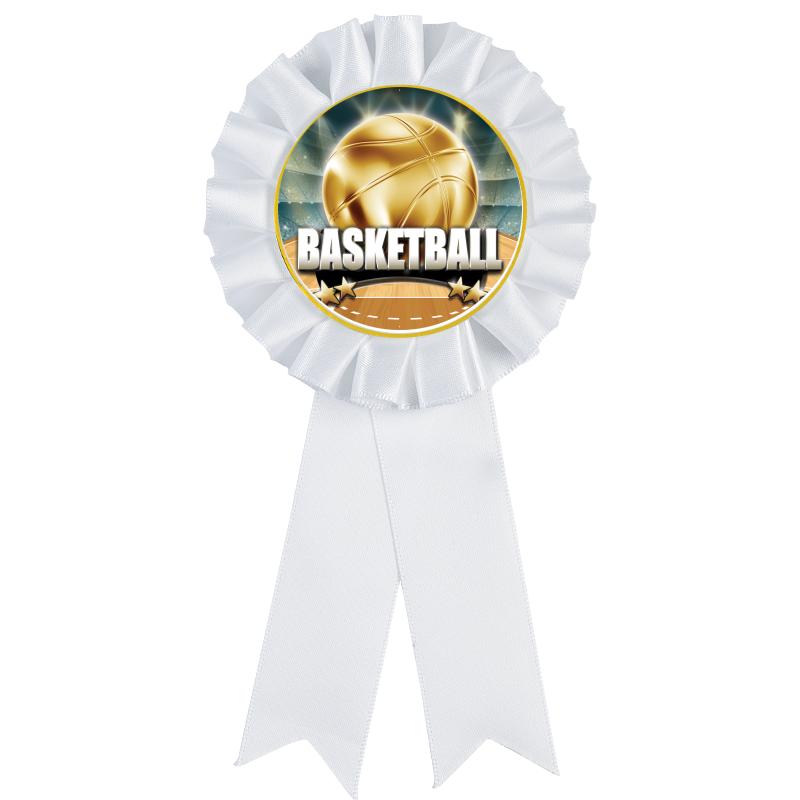 Basketball Ribbons - Crown Awards