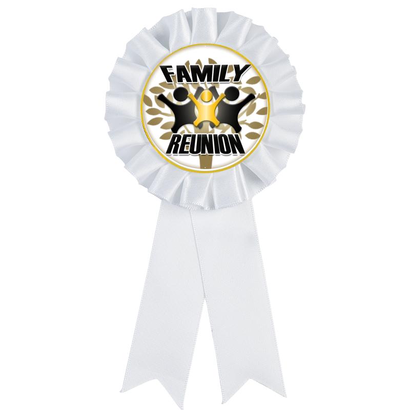 Family Reunion Ribbons - Crown Awards