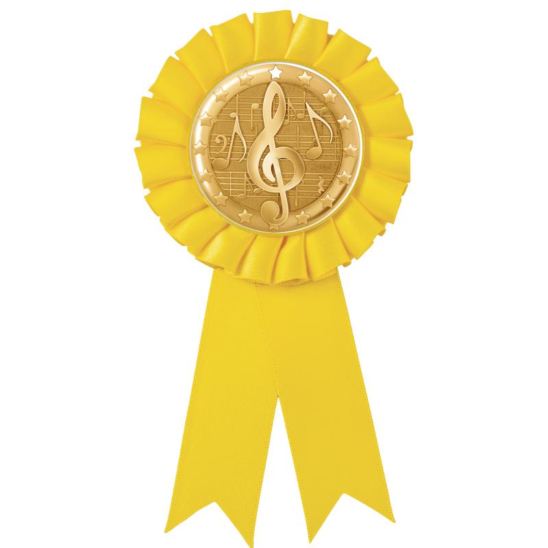 Music Ribbons - Crown Awards