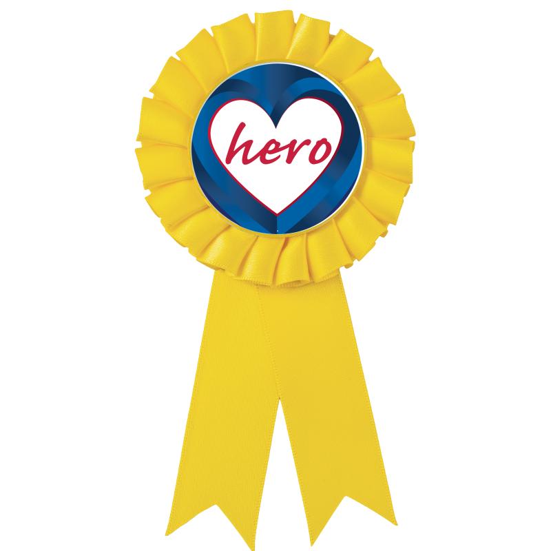 Hero Awards Ribbons - Crown Awards