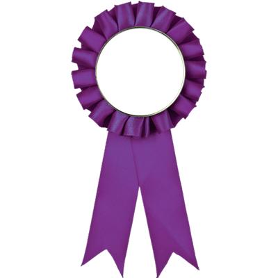 Purple Rosette Ribbons