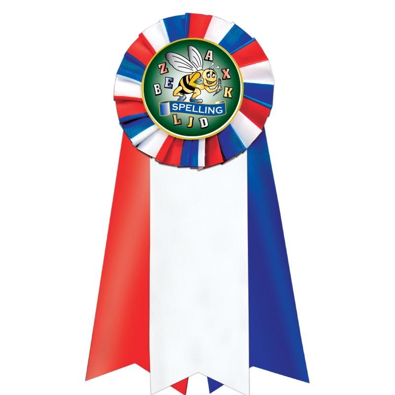 Spelling Ribbons - Crown Awards