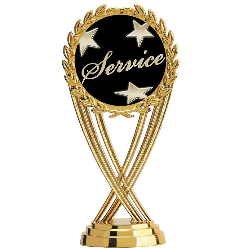 Years of Service Trophies - Crown Awards
