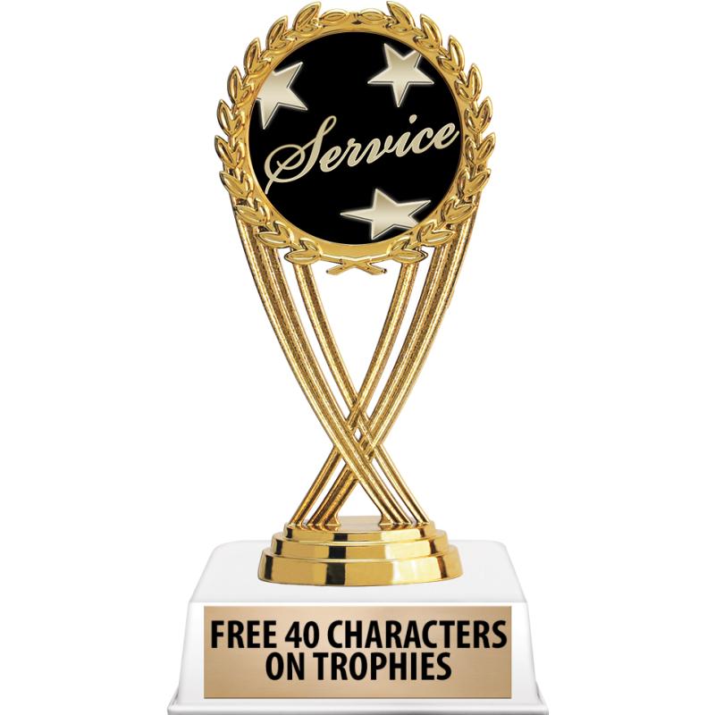 Years of Service Trophies - Crown Awards