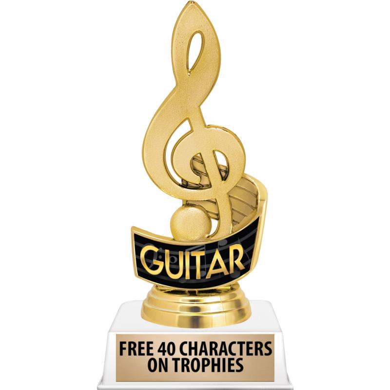 Guitar Trophies - Crown Awards
