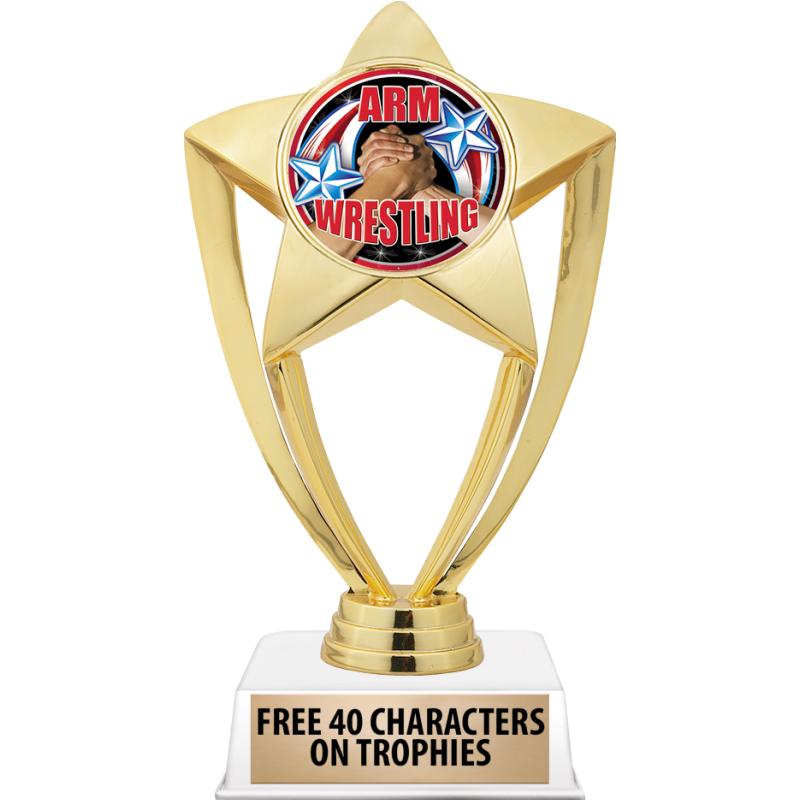 Arm Wrestling Trophies | Arm Wrestling Medals | Arm Wrestling Plaques ...
