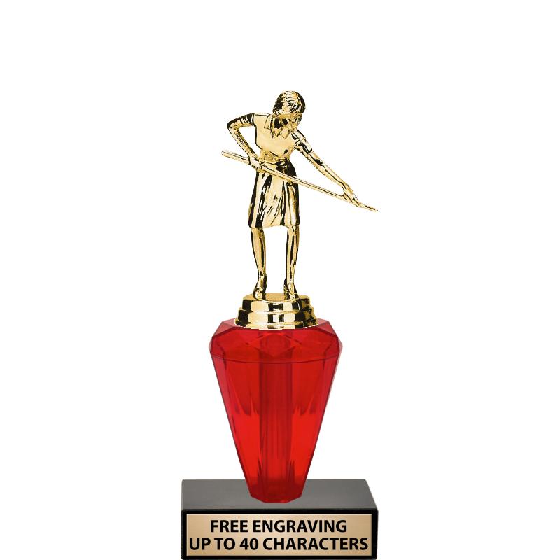 Pool Trophies - Crown Awards