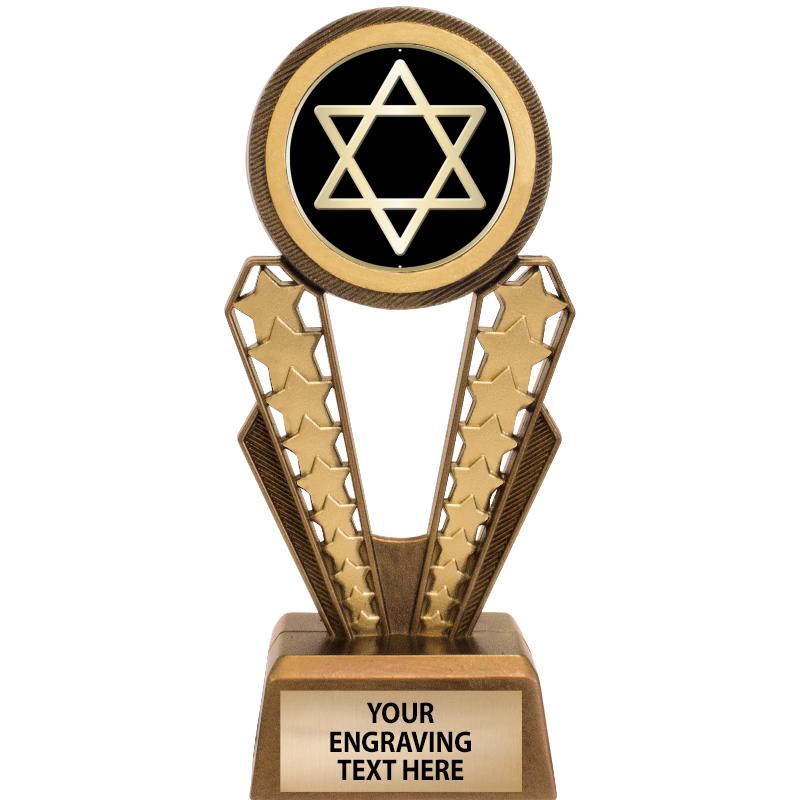 Star of David Trophies | Star of David Medals | Star of David Plaques ...