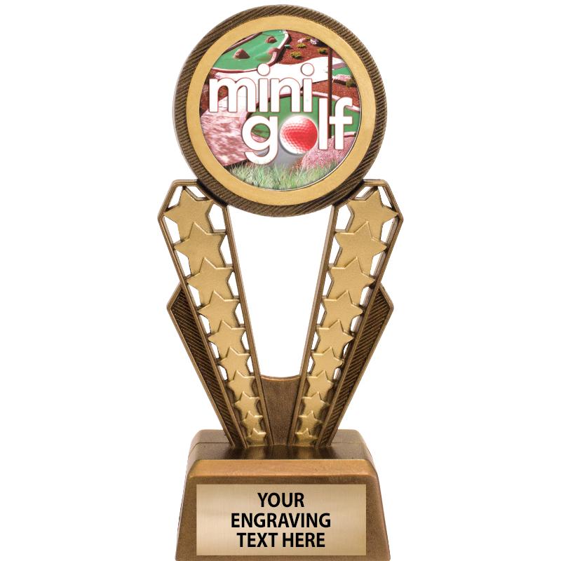 Mini Golf Trophies | Mini Golf Medals | Mini Golf Plaques and Awards