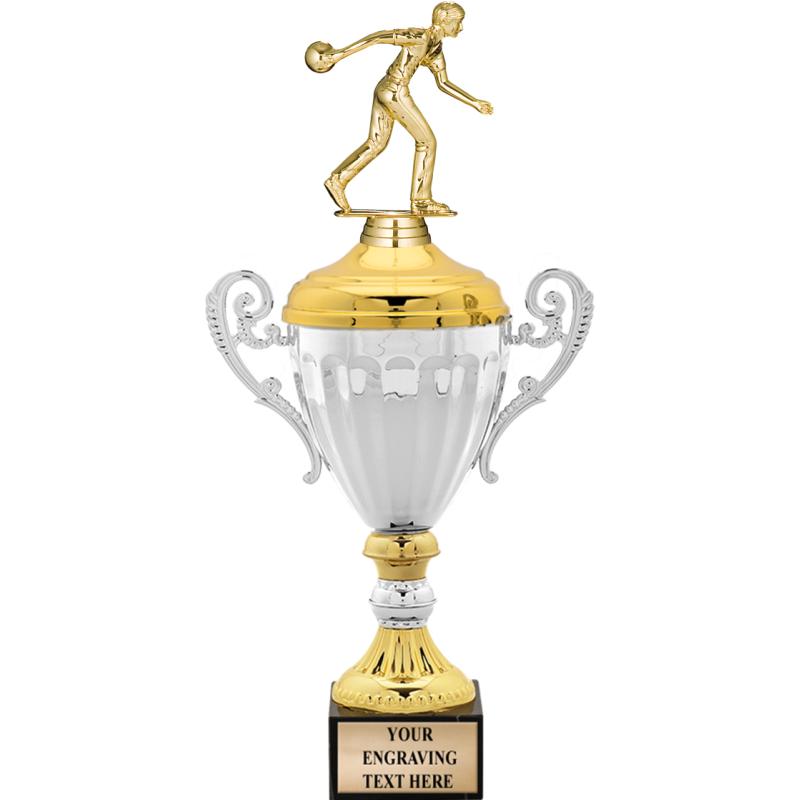 Bowling Cup Trophies - Crown Awards