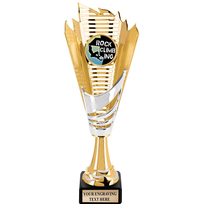 Rock Climbing Cup Trophies - Crown Awards