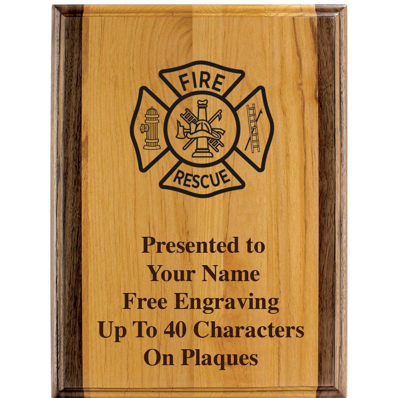 Firefighter Plaques - Crown Awards