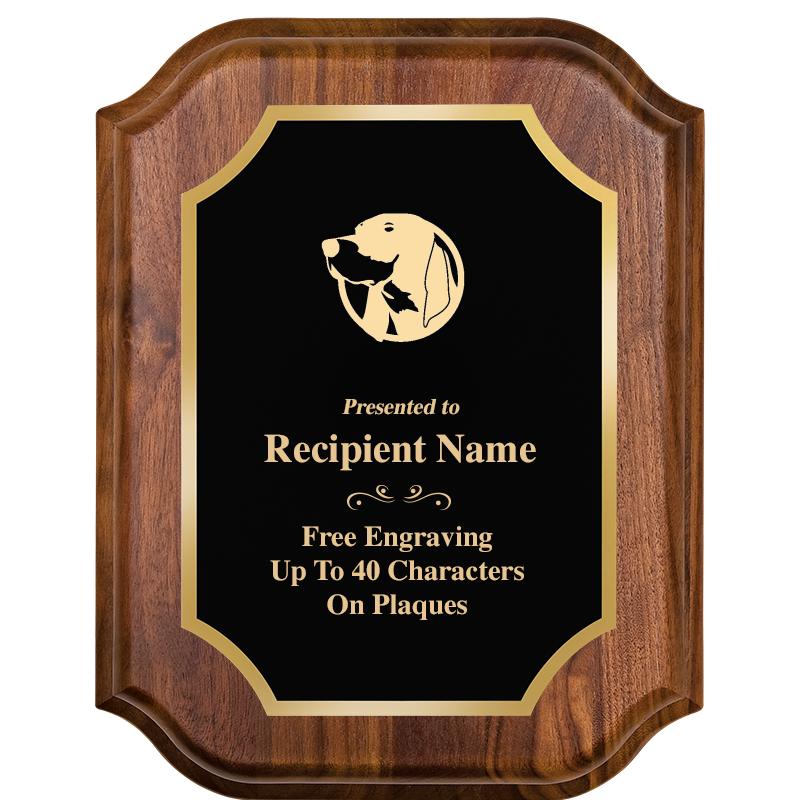 Dogs Plaques - Crown Awards