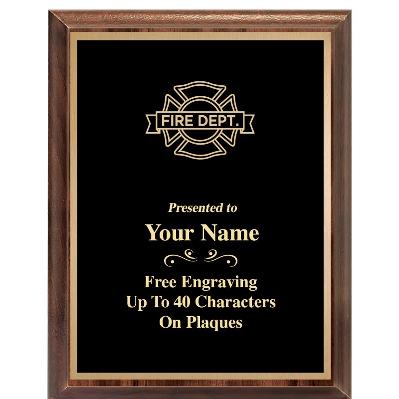 Firefighter Plaques - Crown Awards