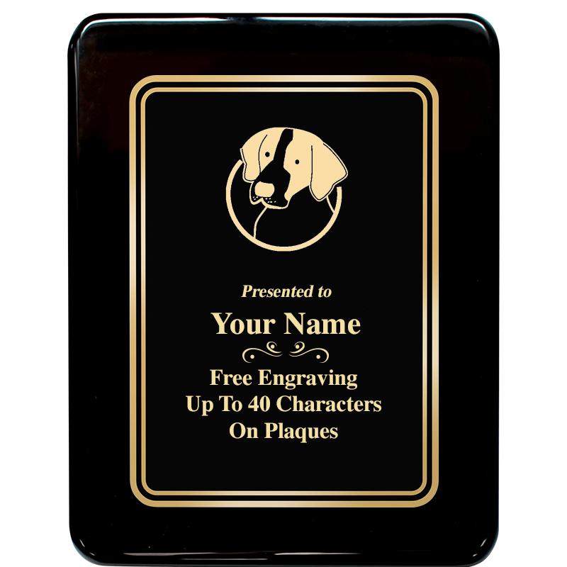 Dogs Plaques - Crown Awards