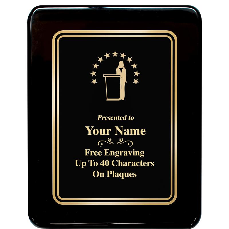 Public Speaking Plaques - Crown Awards