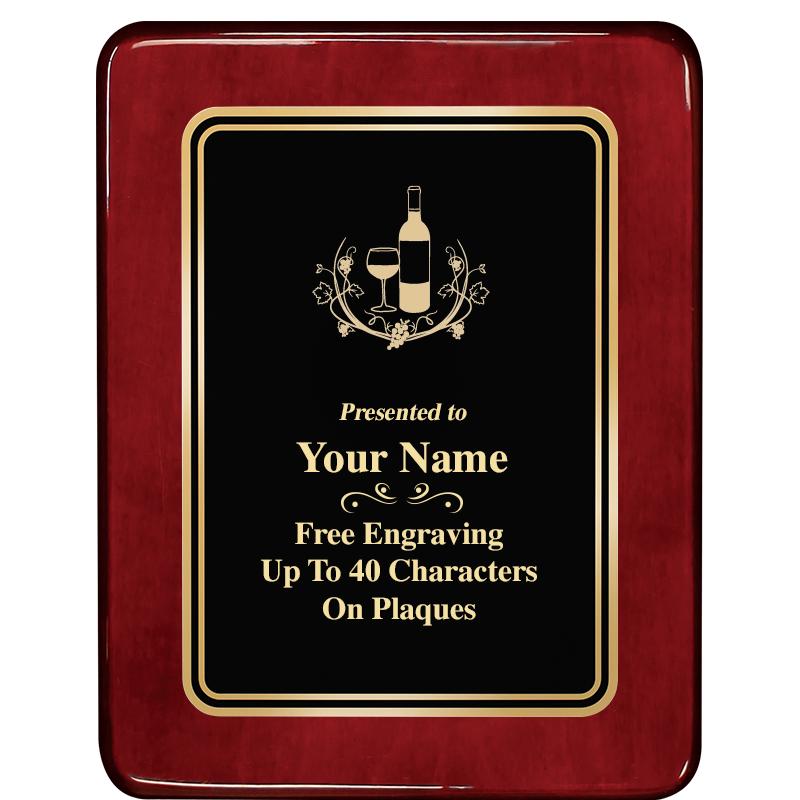 Wine Plaques - Crown Awards