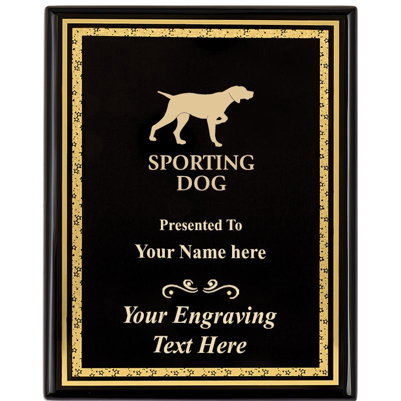 Dogs Plaques - Crown Awards