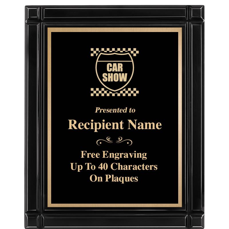 Car Shows Plaques - Crown Awards