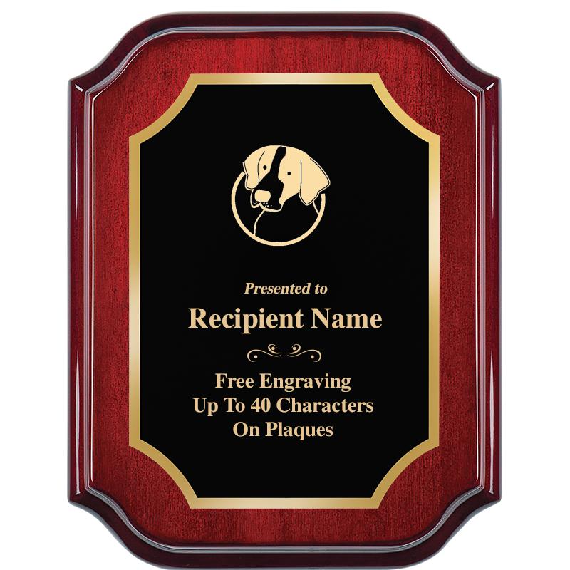 Dogs Plaques - Crown Awards