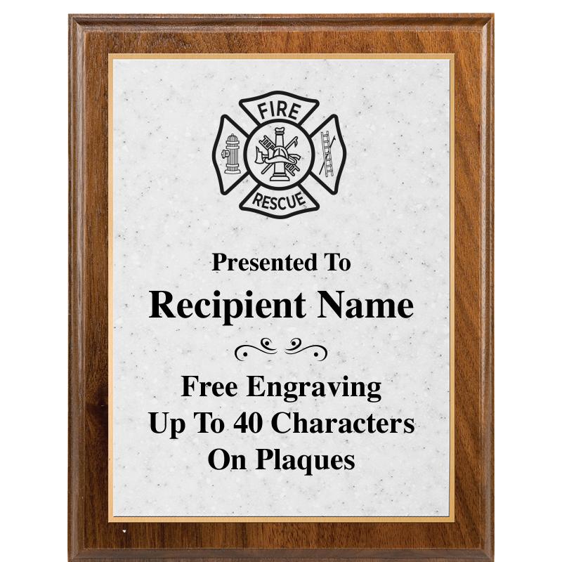 Firefighter Plaques | Crown Awards