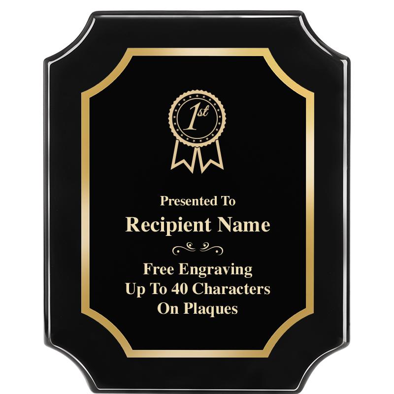 1st Place Plaques - Crown Awards