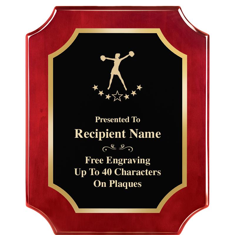 Cheerleading Plaques - Crown Awards