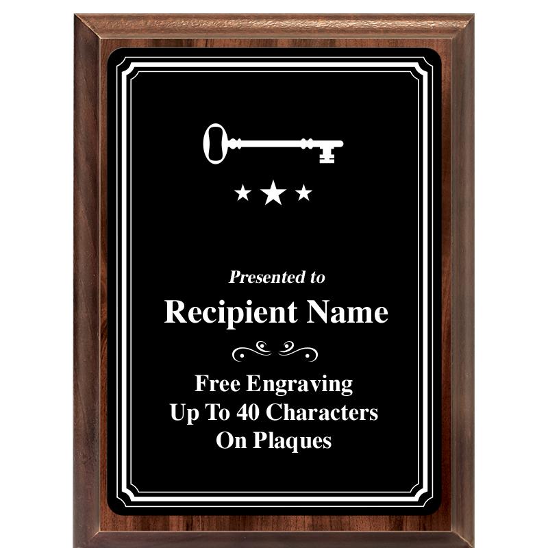 Key Plaques - Crown Awards