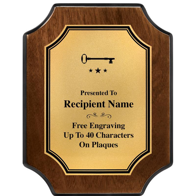 Key Plaques - Crown Awards