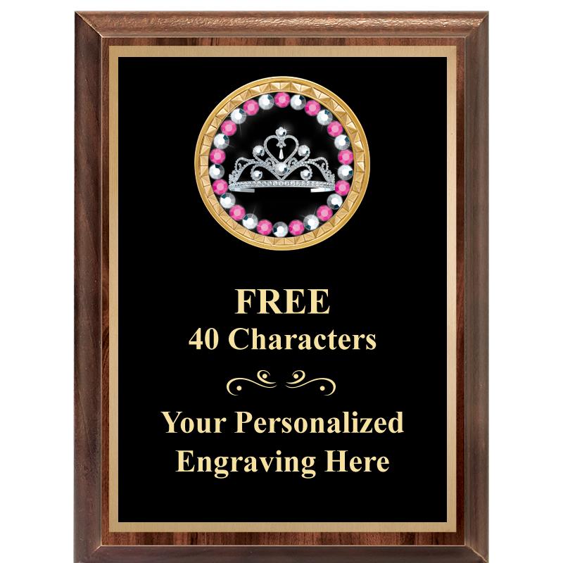 Pageant Plaques - Crown Awards