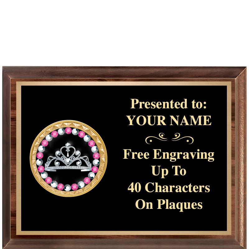 Pageant Plaques - Crown Awards