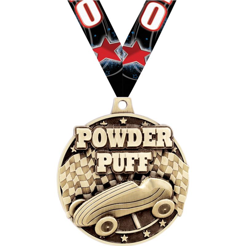 Powder Puff Medals - Crown Awards