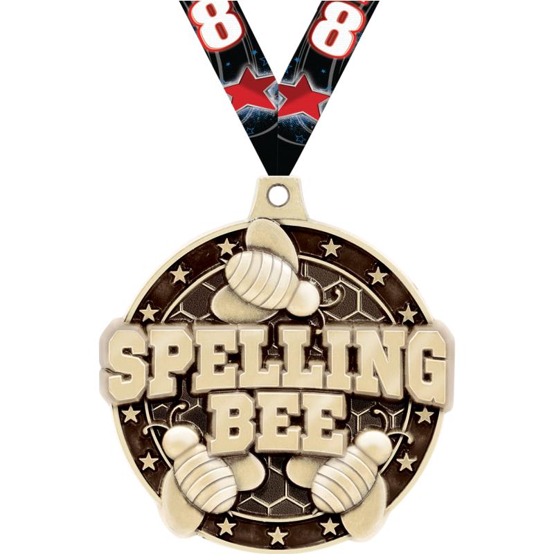 Spelling Trophies - Spelling Medals - Spelling Plaques and Awards