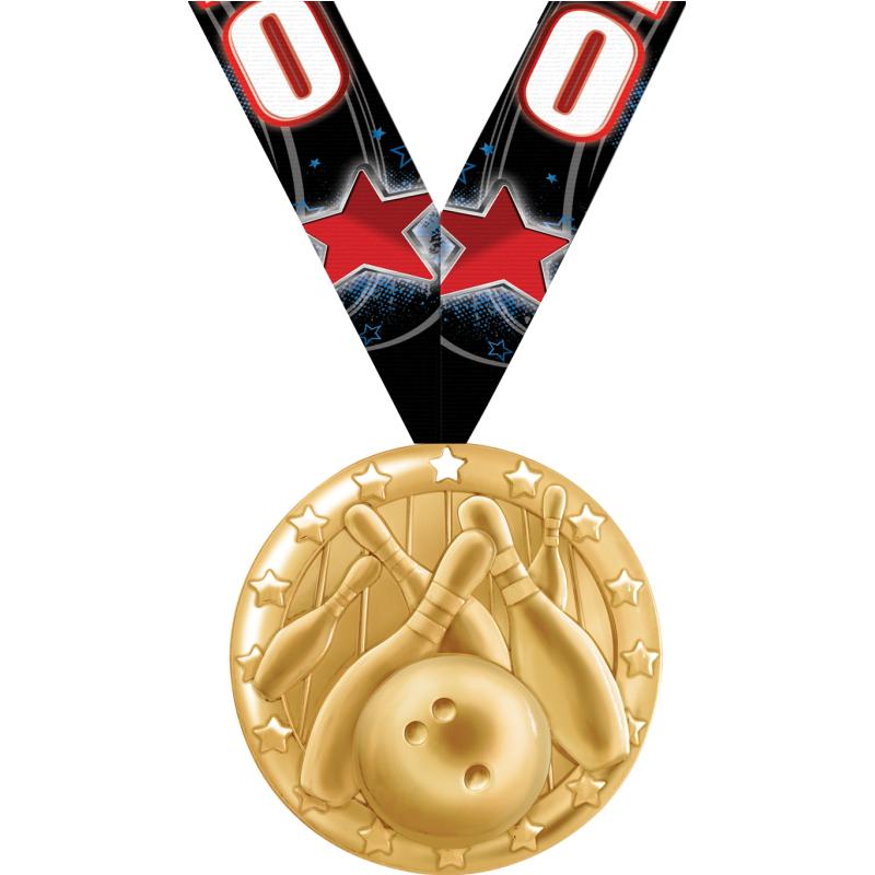 Bowling Medals - Crown Awards