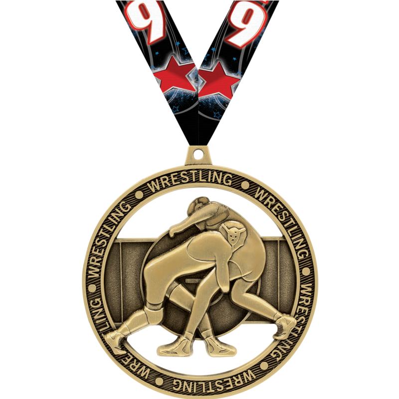 Wrestling Trophies | Wrestling Medals | Wrestling Plaques and Awards