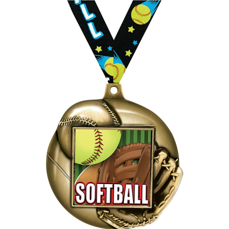 Softball Medals - Crown Awards