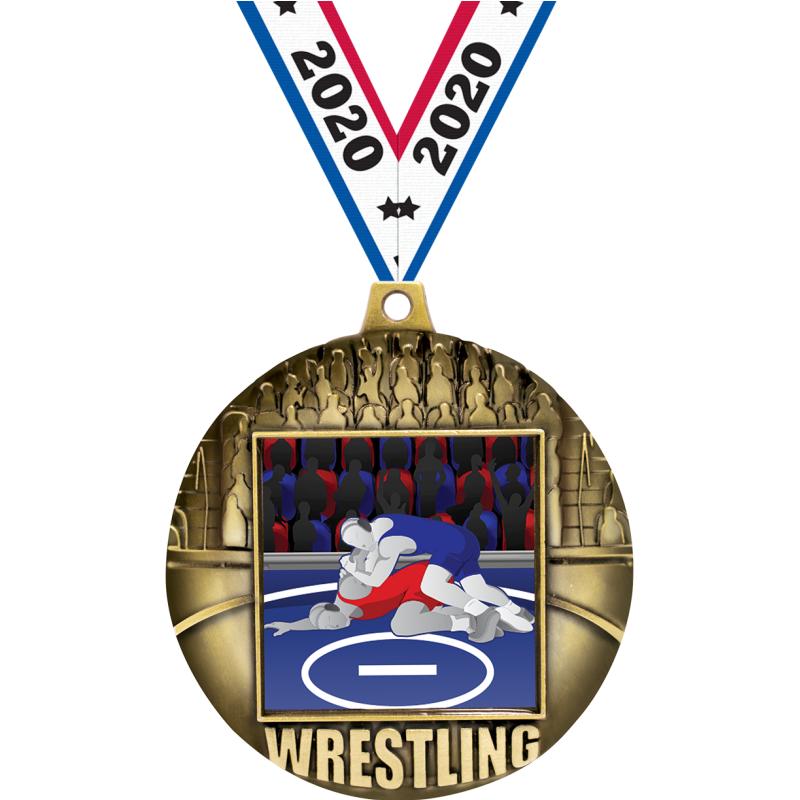 Wrestling Trophies | Wrestling Medals | Wrestling Plaques and Awards