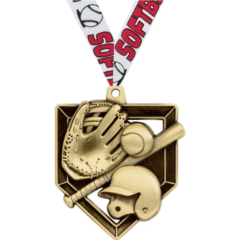 Softball Medals - Crown Awards