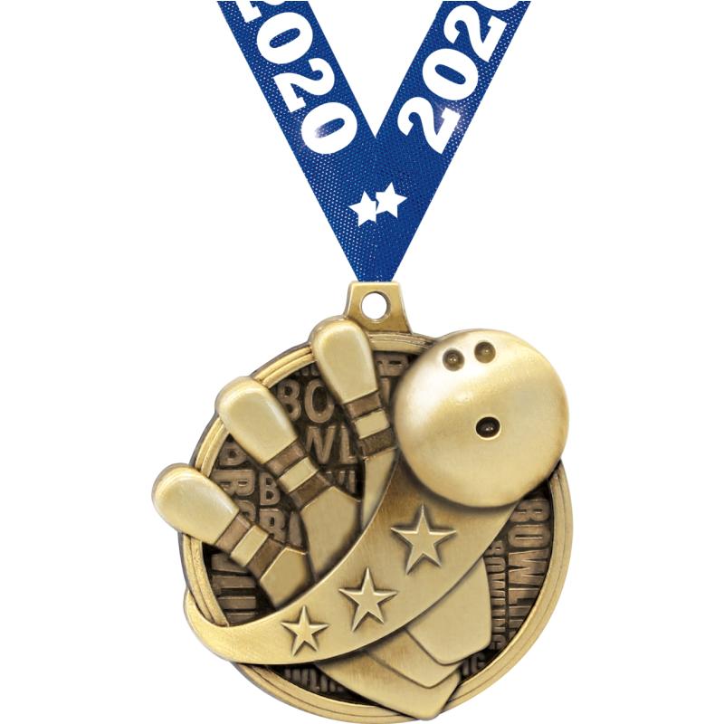 Bowling Medals - Crown Awards