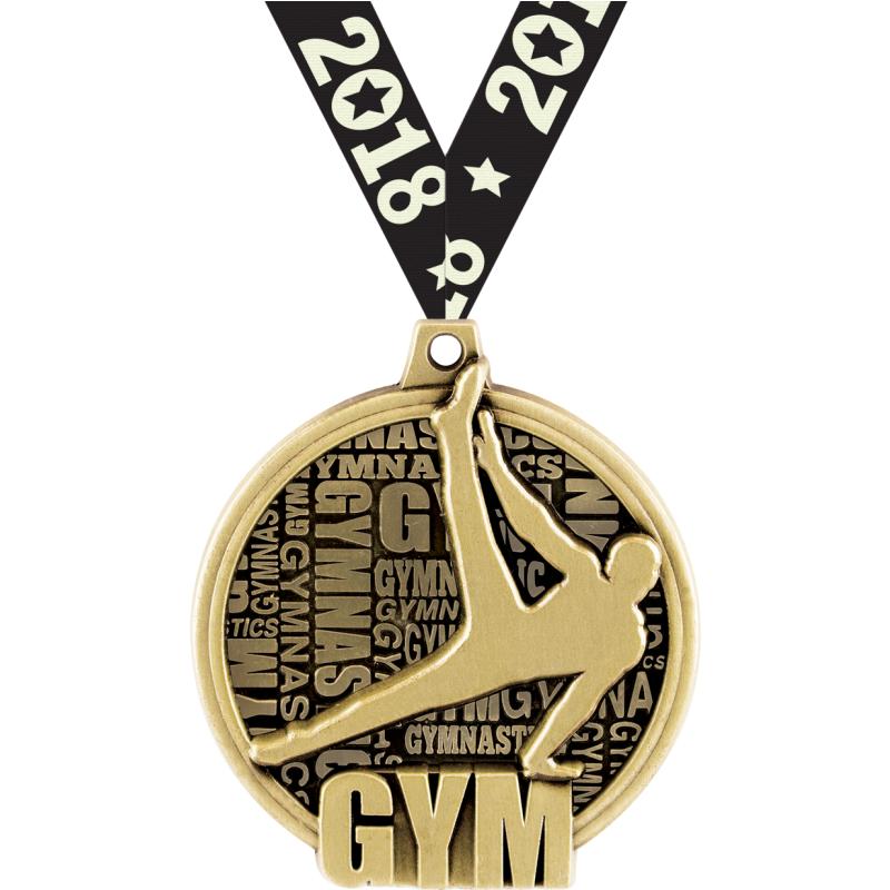 Gymnastics Trophies - Gymnastics Medals - Gymnastics Plaques and Awards