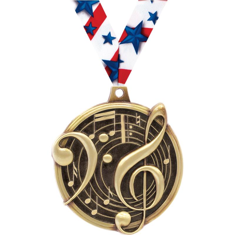 Microphone Trophies - Microphone Medals - Microphone Plaques and Awards