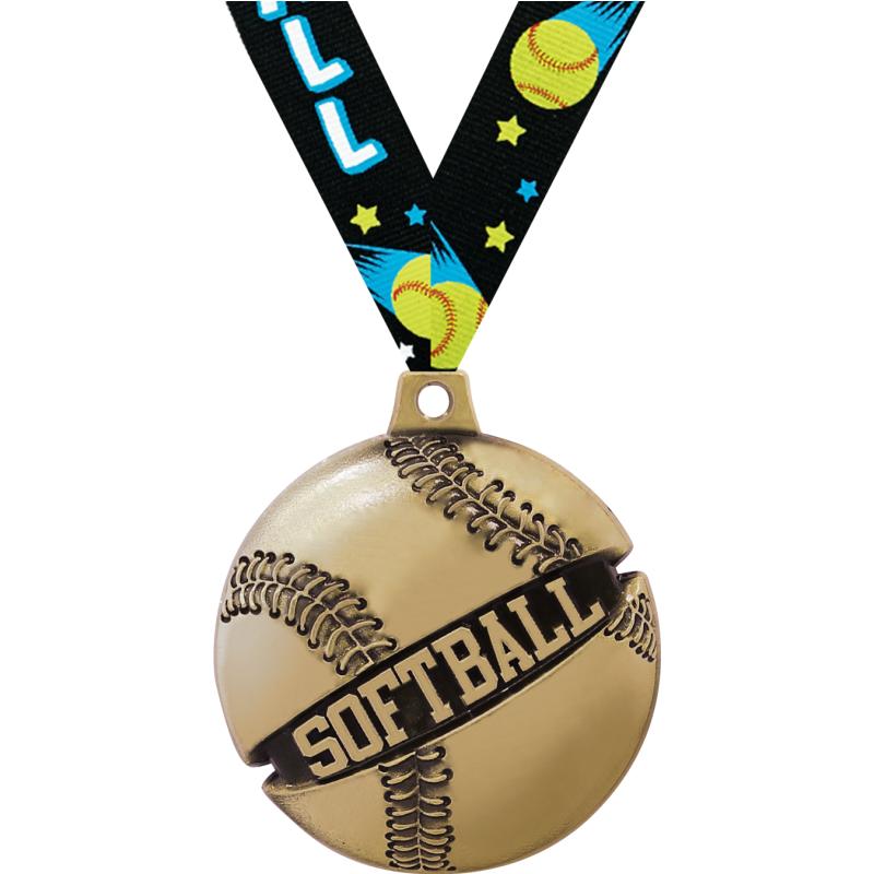 Softball Medals - Crown Awards