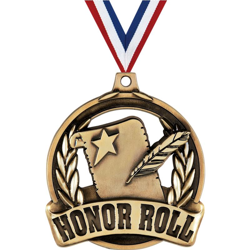 Honor Roll Trophies - Honor Roll Medals - Honor Roll Plaques and Awards