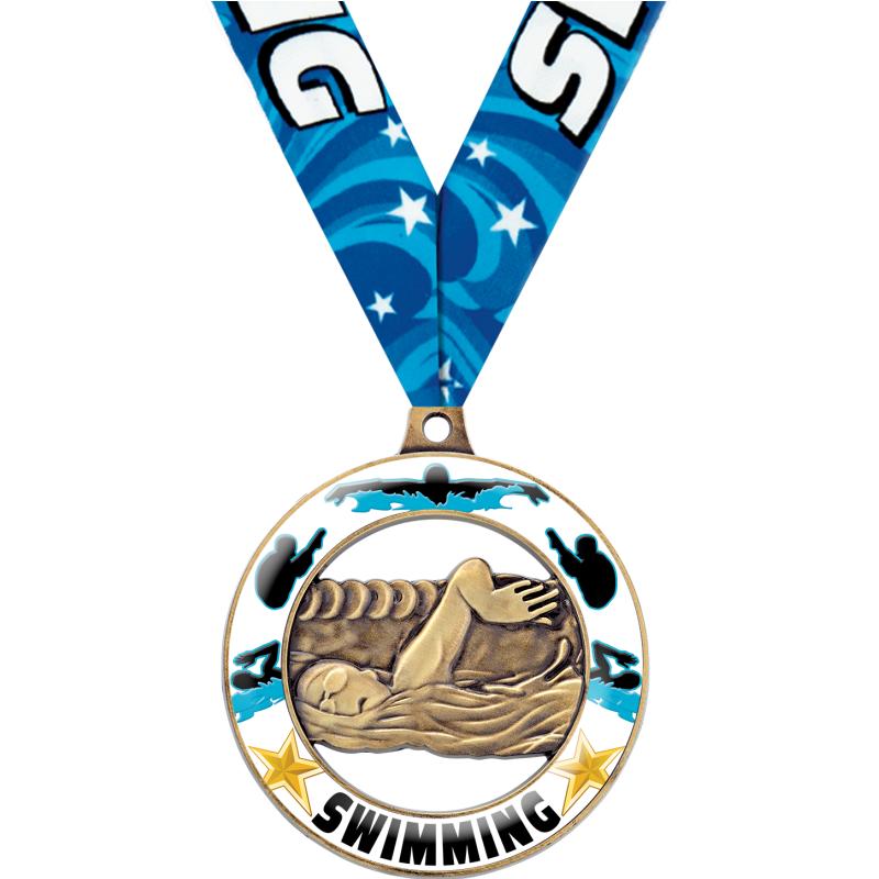 Swimming Medals - Crown Awards