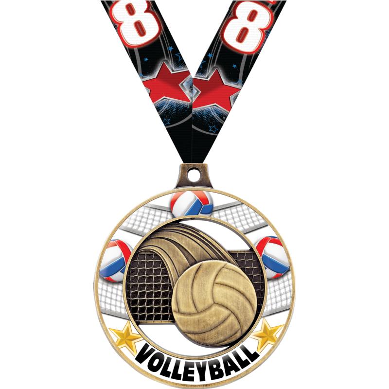 Volleyball Trophies - Volleyball Medals - Volleyball Plaques and Awards