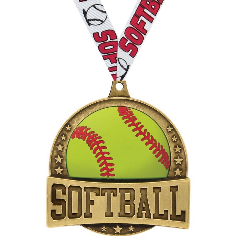 Softball Medals - Crown Awards