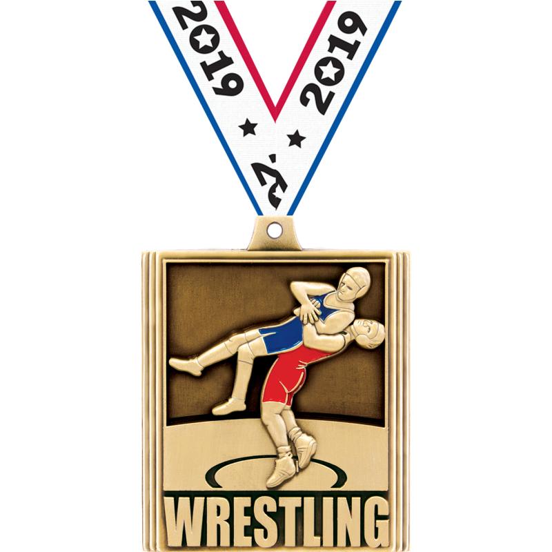 Wrestling Trophies | Wrestling Medals | Wrestling Plaques and Awards