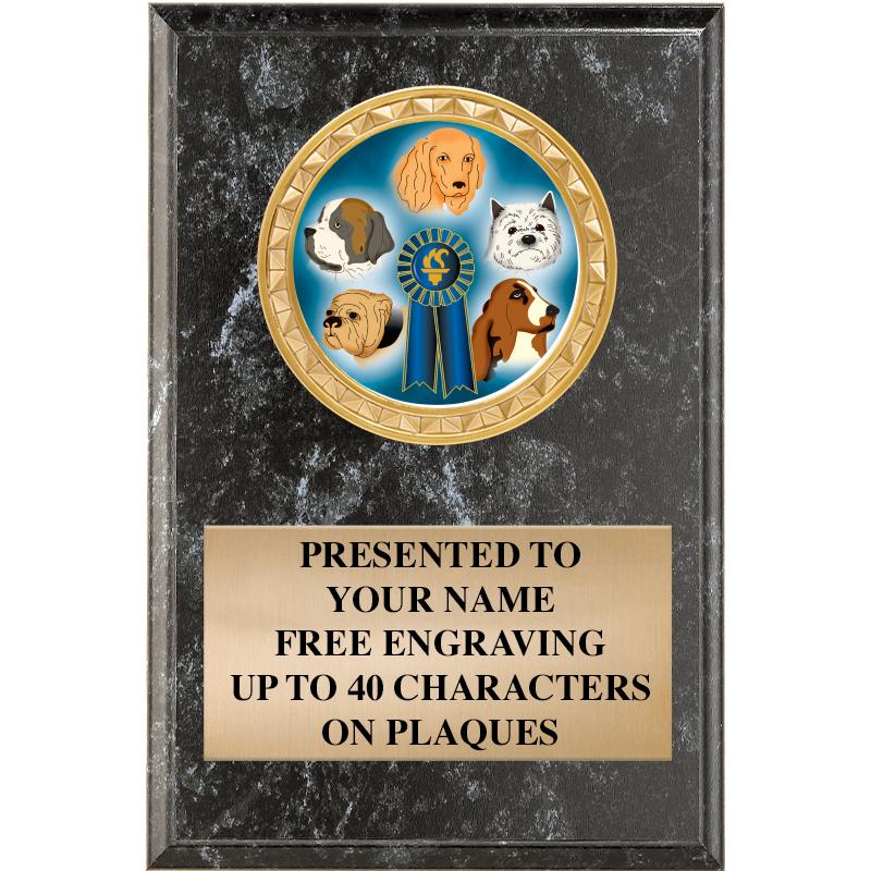 Dogs Plaques - Crown Awards